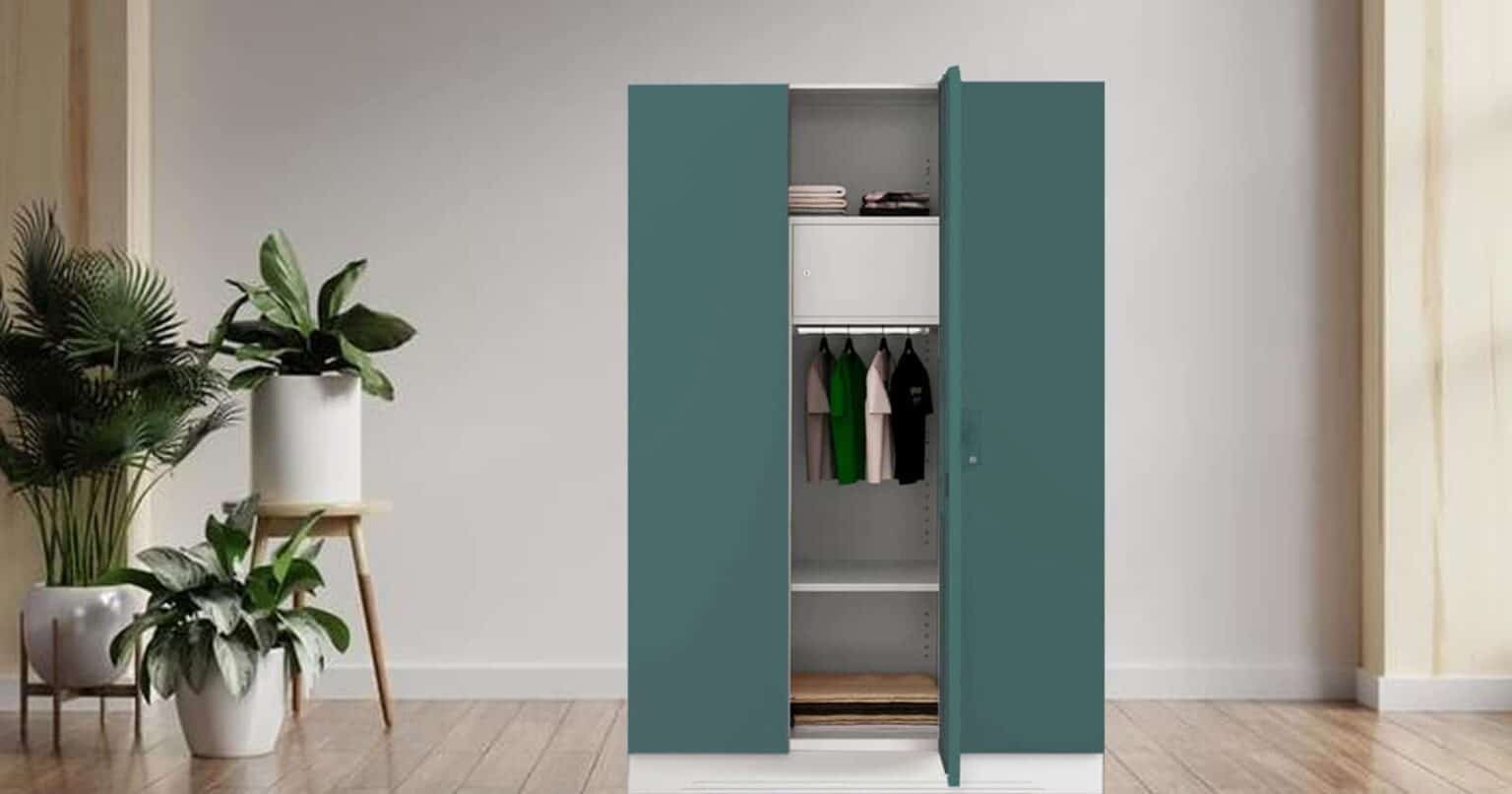 How to Paint a Steel Almirah at Home - DIY Wardrobe Makeover