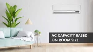 How to Choose AC Capacity Based on Room size